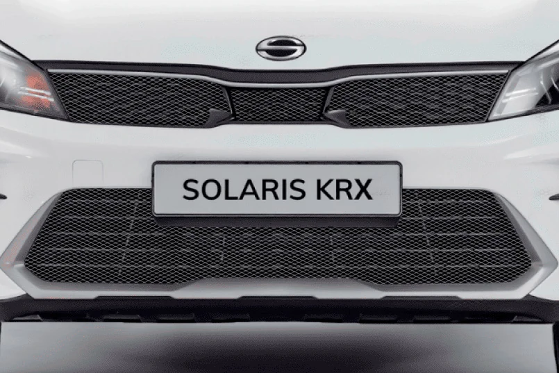 Сетка для защиты радиатора для автомобилей Solaris KRX